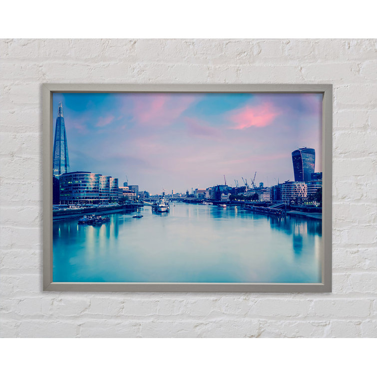 17 Stories Over The Iconic Thames - Single Picture Frame Art Prints on Canvas | Wayfair.co.uk